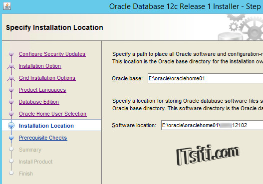 Oracle 12c Installation Steps in Windows (for SAP system)